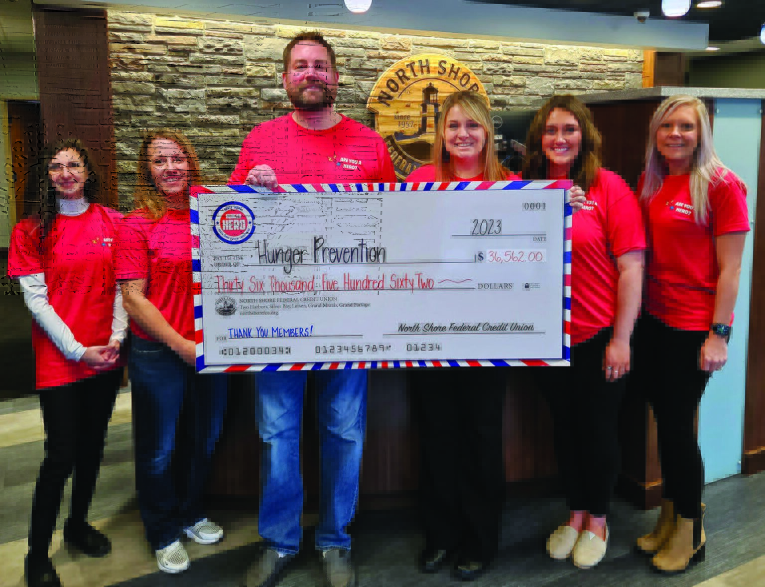 North Shore Federal Credit Union Ends Successful December Hunger Hero ...