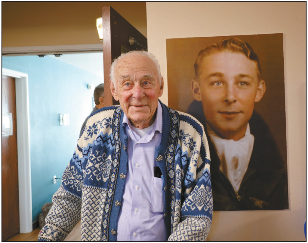 Two Harbors Native Morrie Moen Celebrated 100 Years as Blizzard Begins ...